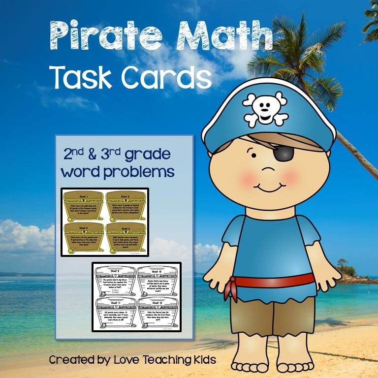 Math Word Problems Scavenger Hunt - Love Teaching Kids