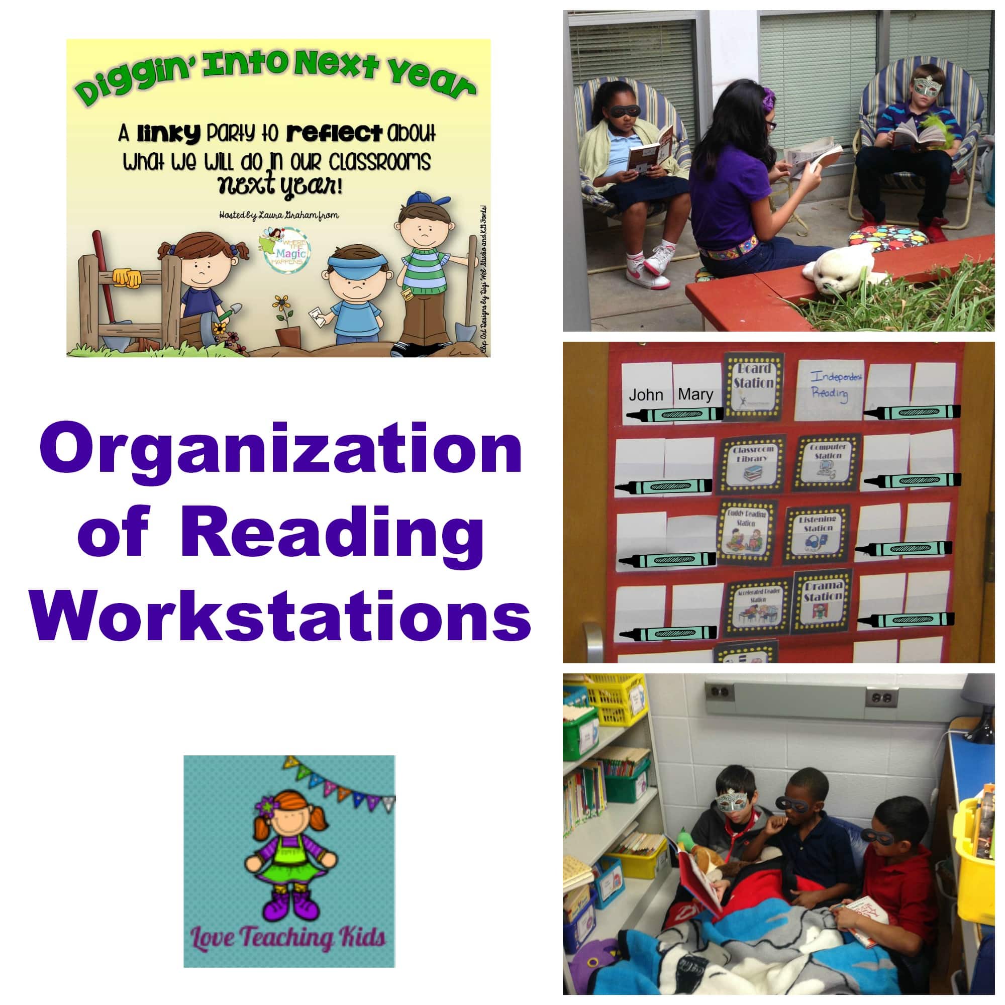 Organization of Literacy Block: Workstations - Love Teaching Kids