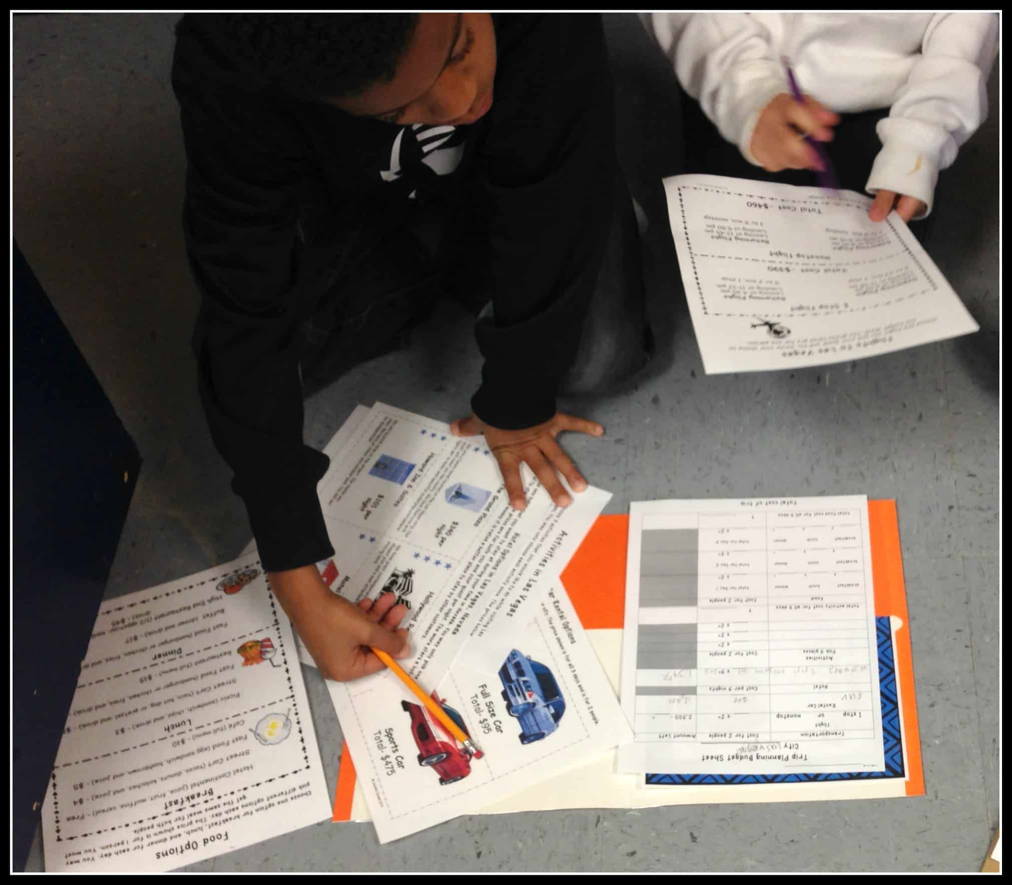 Plan a Christmas Vacation- Math Project - Love Teaching Kids