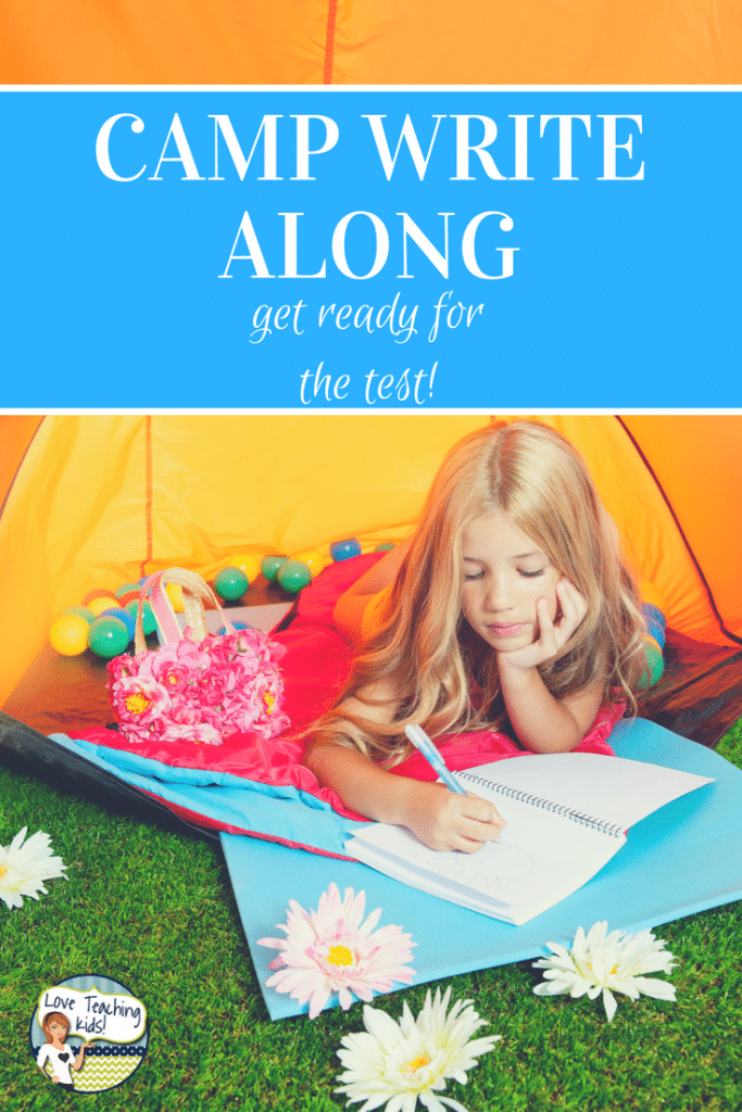 camp write along - Love Teaching Kids