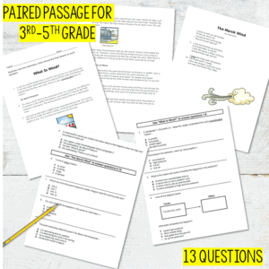 Paired Reading Passage - Poetry and Informational - Love Teaching Kids